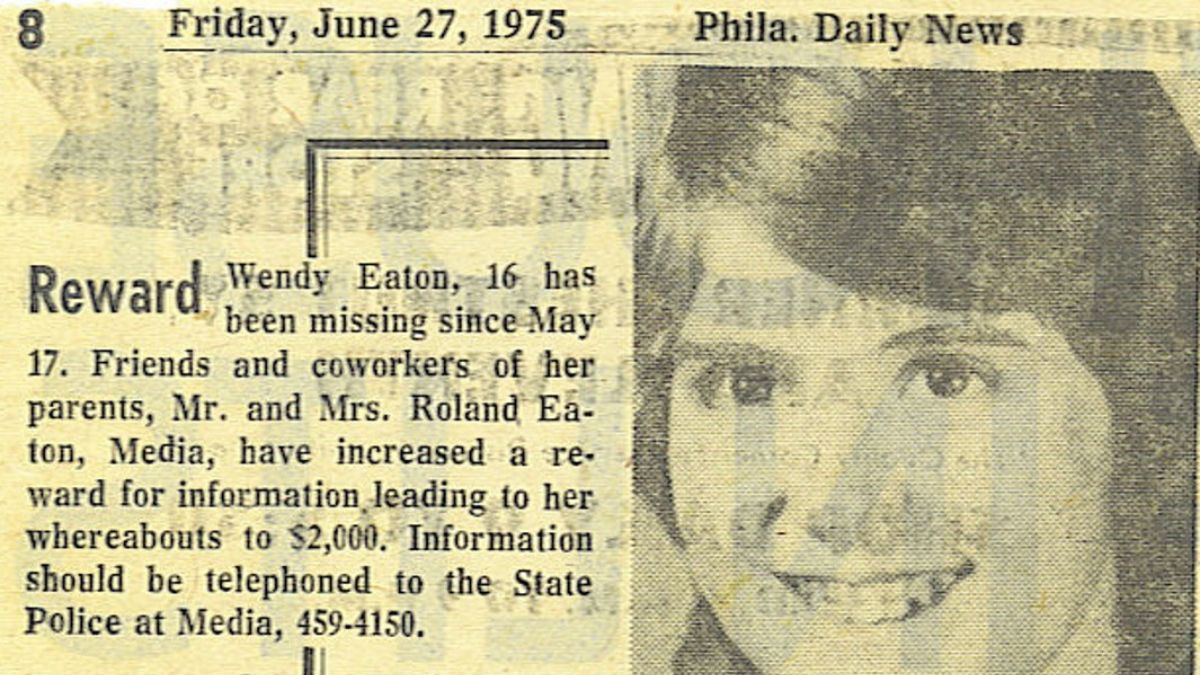 50 years later, search continues for missing teen Wendy Eaton – NBC10 ...