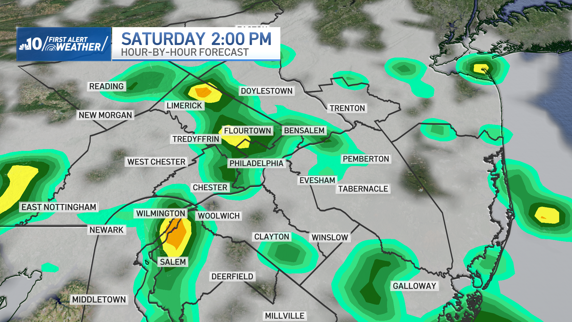 Chances for severe storms, rain May 30-31 in Philadelphia region ...
