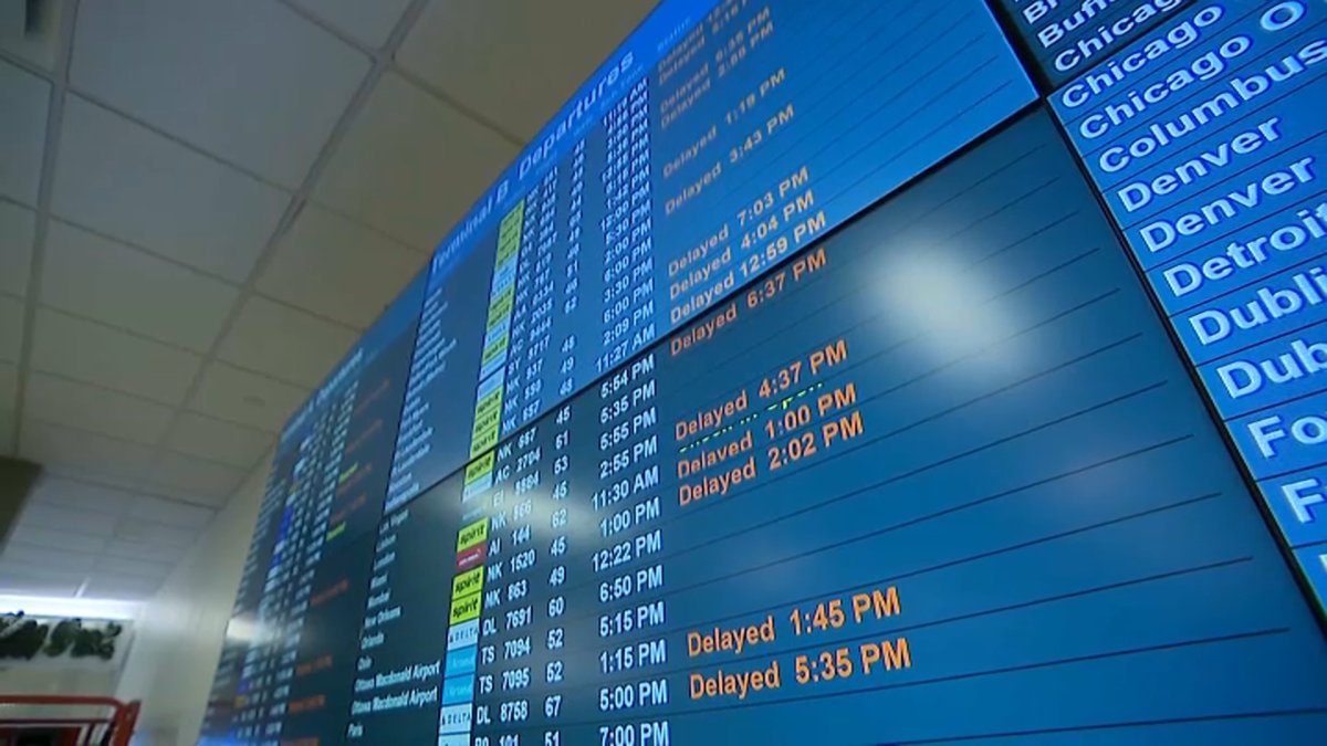 Newark Airport delays continue today. When will they fix? – NBC10 ...