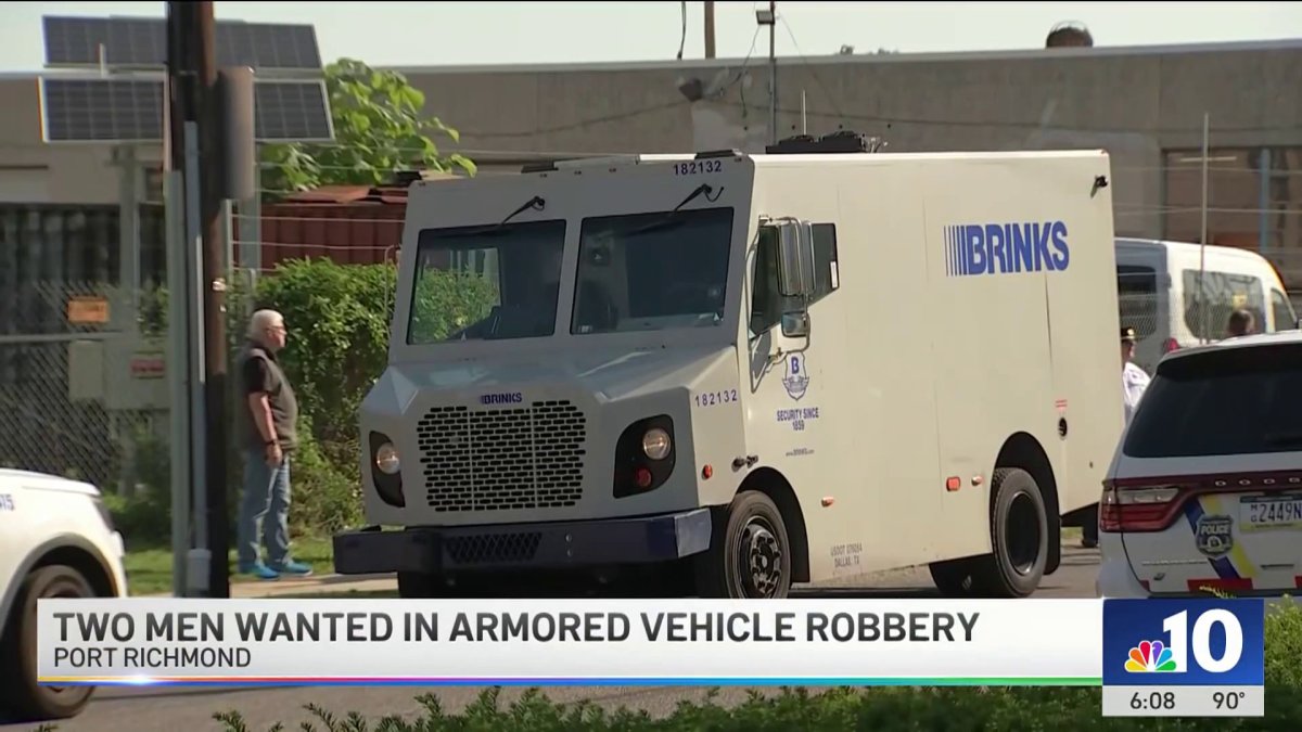 2 suspects rob armored Brinks truck in Port Richmond – NBC10 Philadelphia