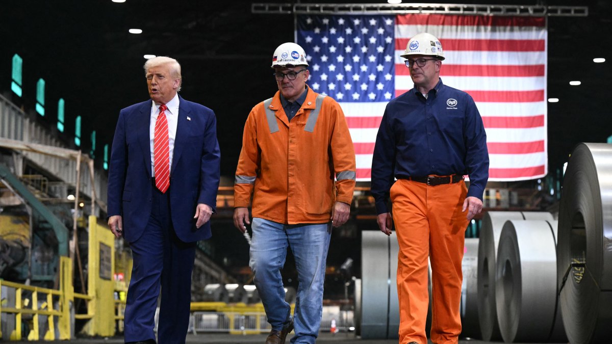 Trump ratchets up steel tariffs to 50% – NBC10 Philadelphia