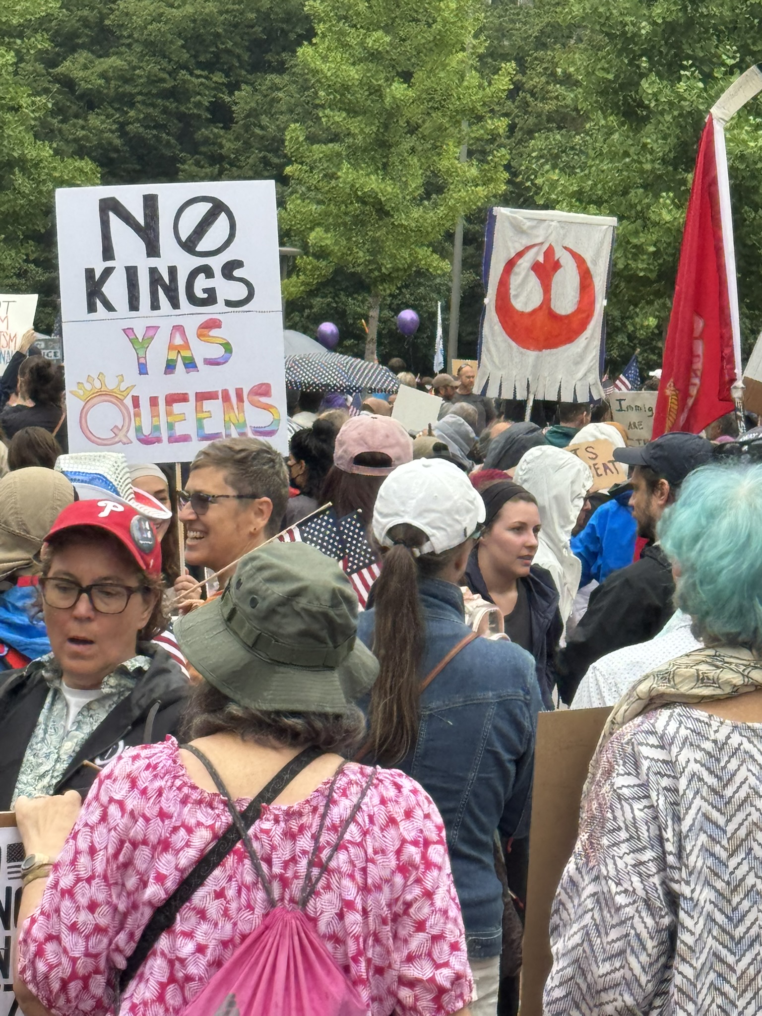 Photos: ‘No Kings’ anti-Trump protest in Philadelphia – NBC10 Philadelphia