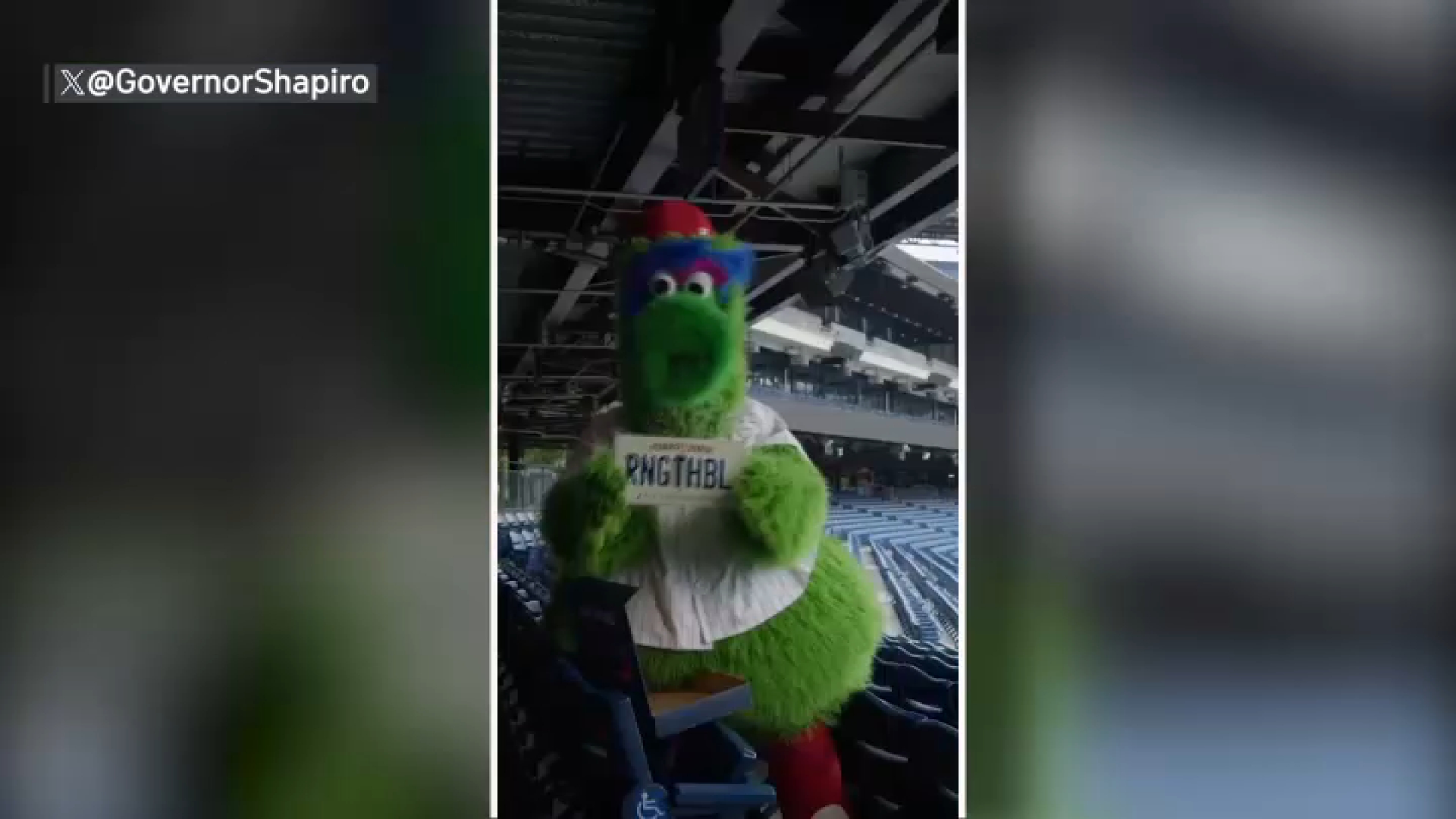 Pa. sports mascots show off state’s new license plate – NBC10 Philadelphia