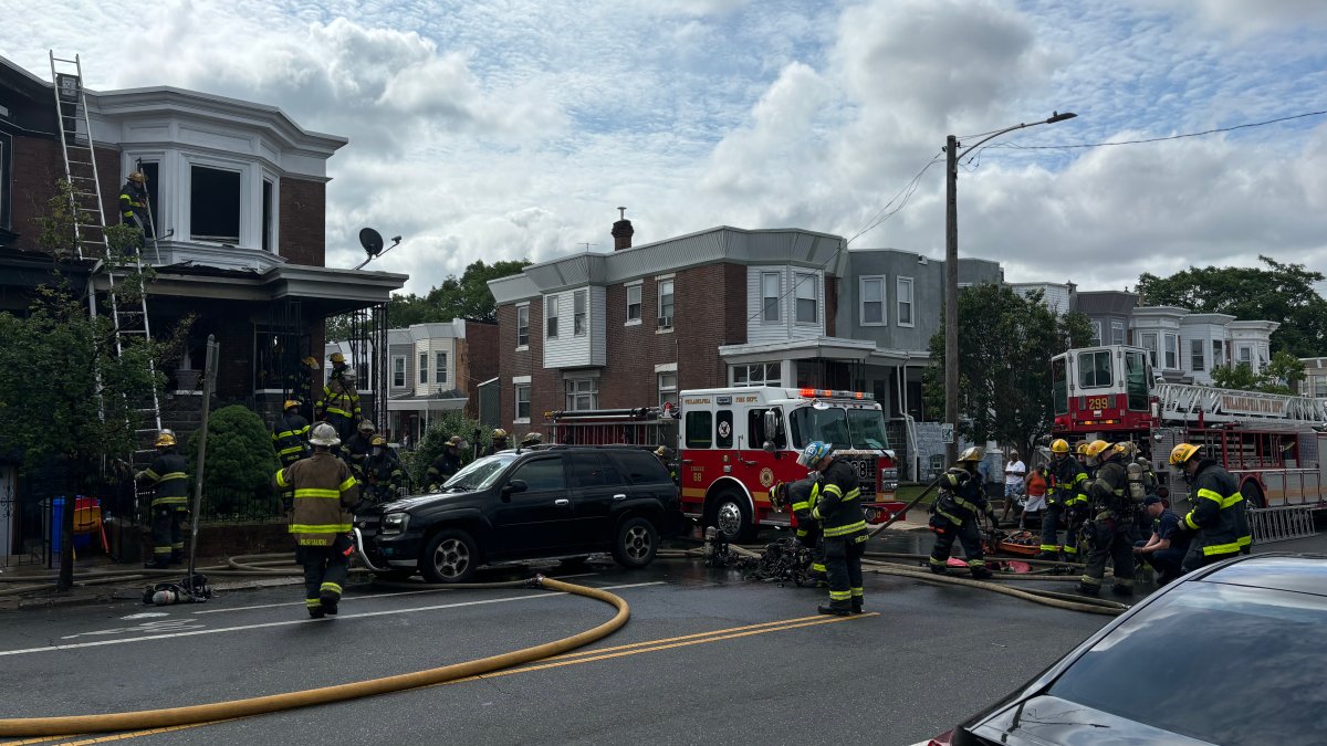 Fire at West Philly rowhome forces residents to jump out windows ...