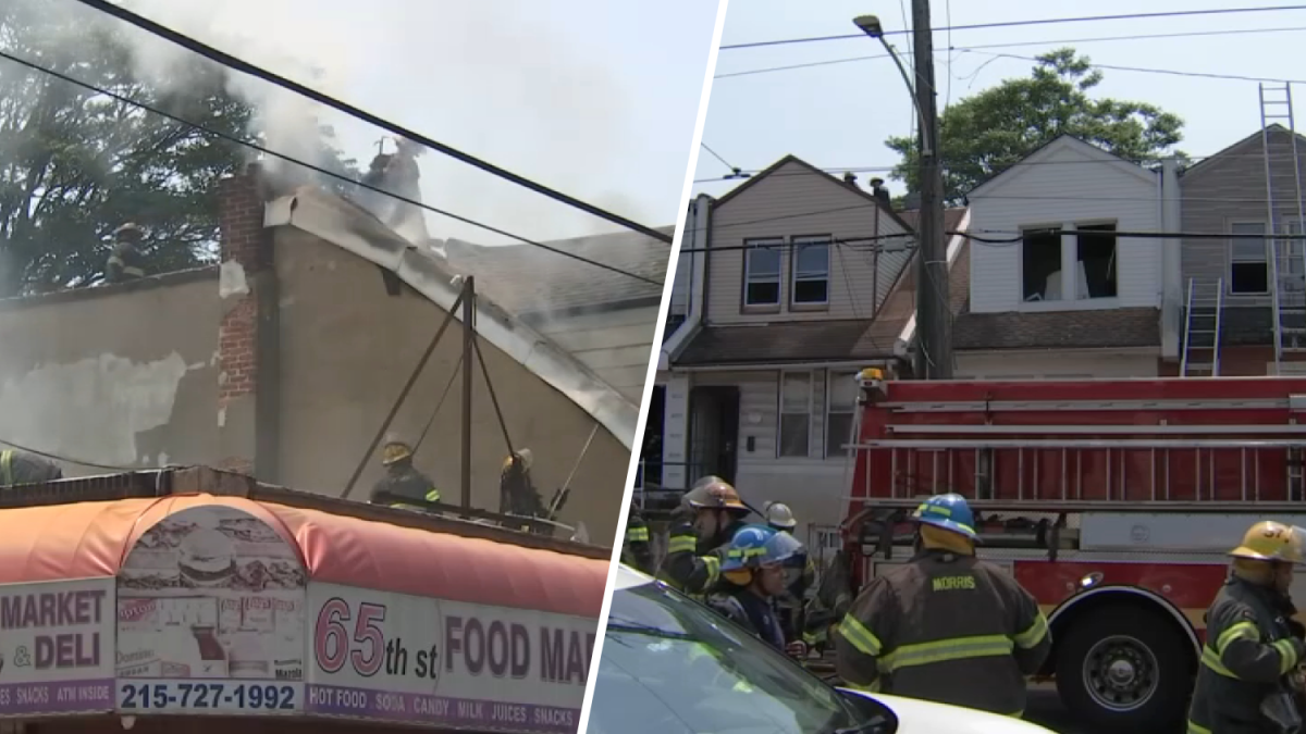 Fire in Southwest Philly leaves 2 hurt, neighbors displaced – NBC10 ...