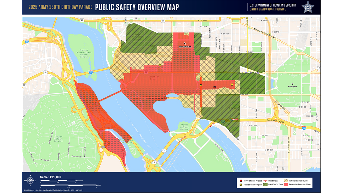 Trump’s military parade details for the Army’s 250th birthday – NBC10 ...