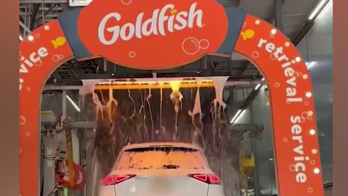 Goldfish-branded car wash opens at the Jersey Shore – NBC10 Philadelphia