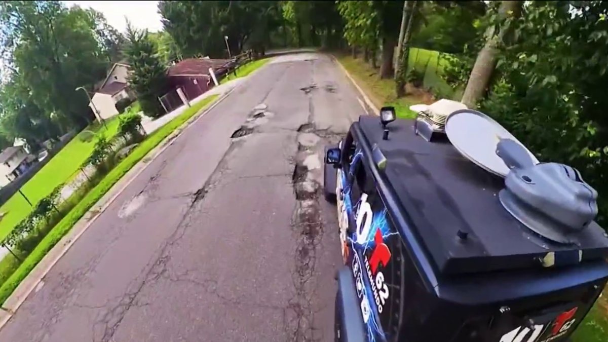 Neighbors frustrated over road filled with potholes in Delaware – NBC10 ...
