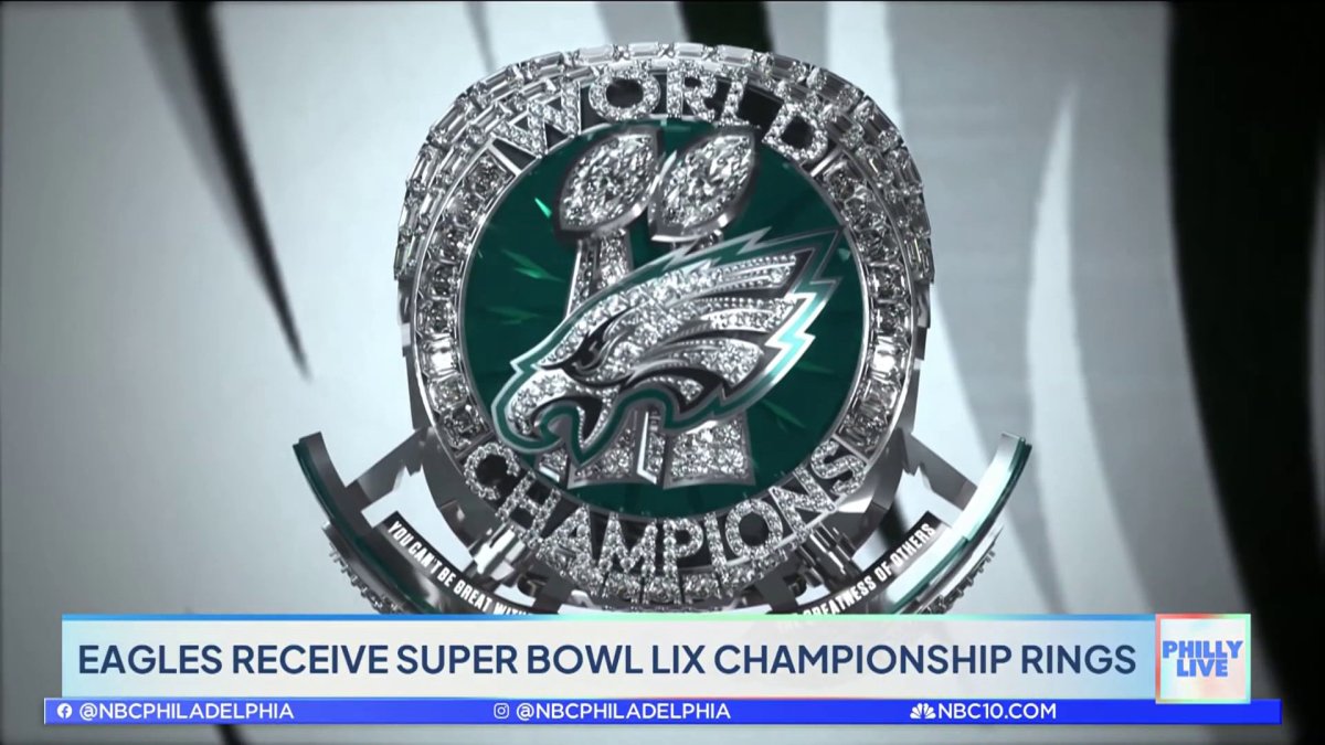 A look at the Eagles’ new Super Bowl Championship rings – NBC10 ...