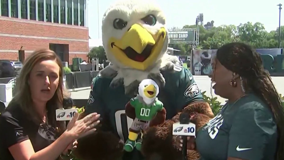 New Eagles merch unveiled at training camp – NBC10 Philadelphia