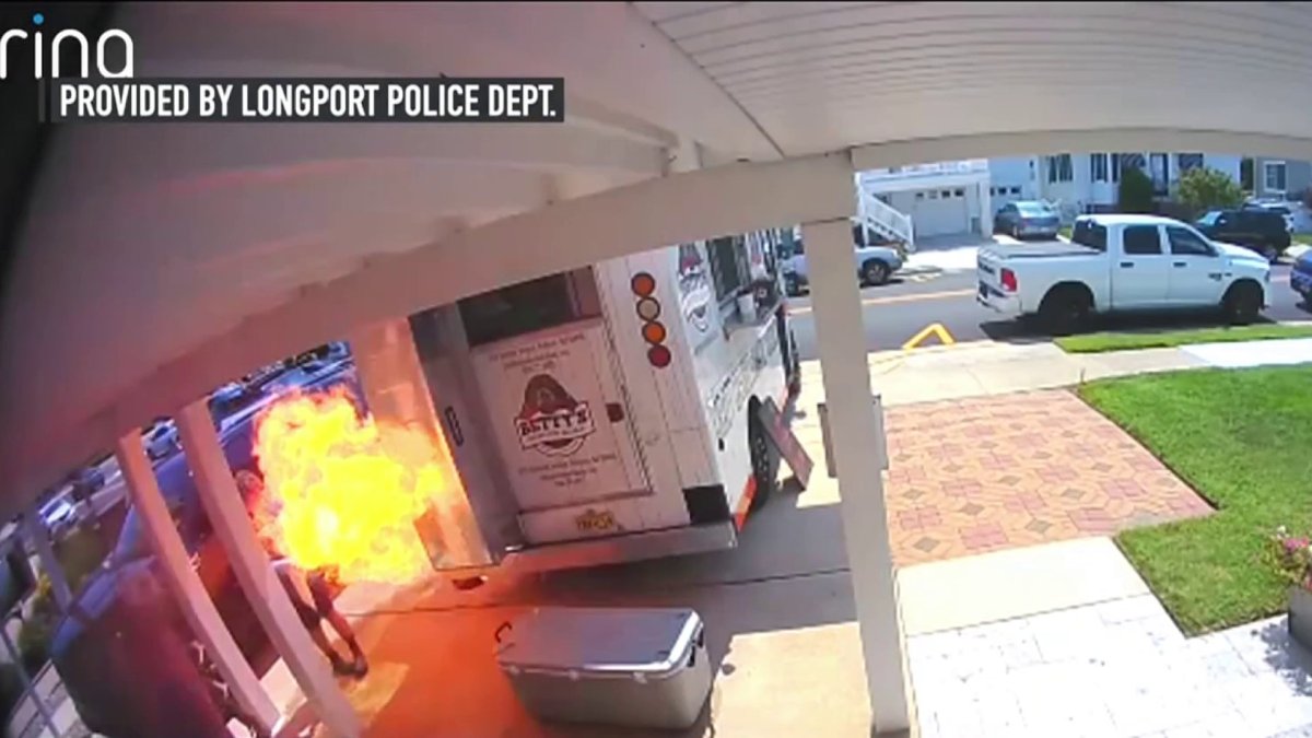 Catastrophe avoided after quick action stops food truck fire at Jersey ...