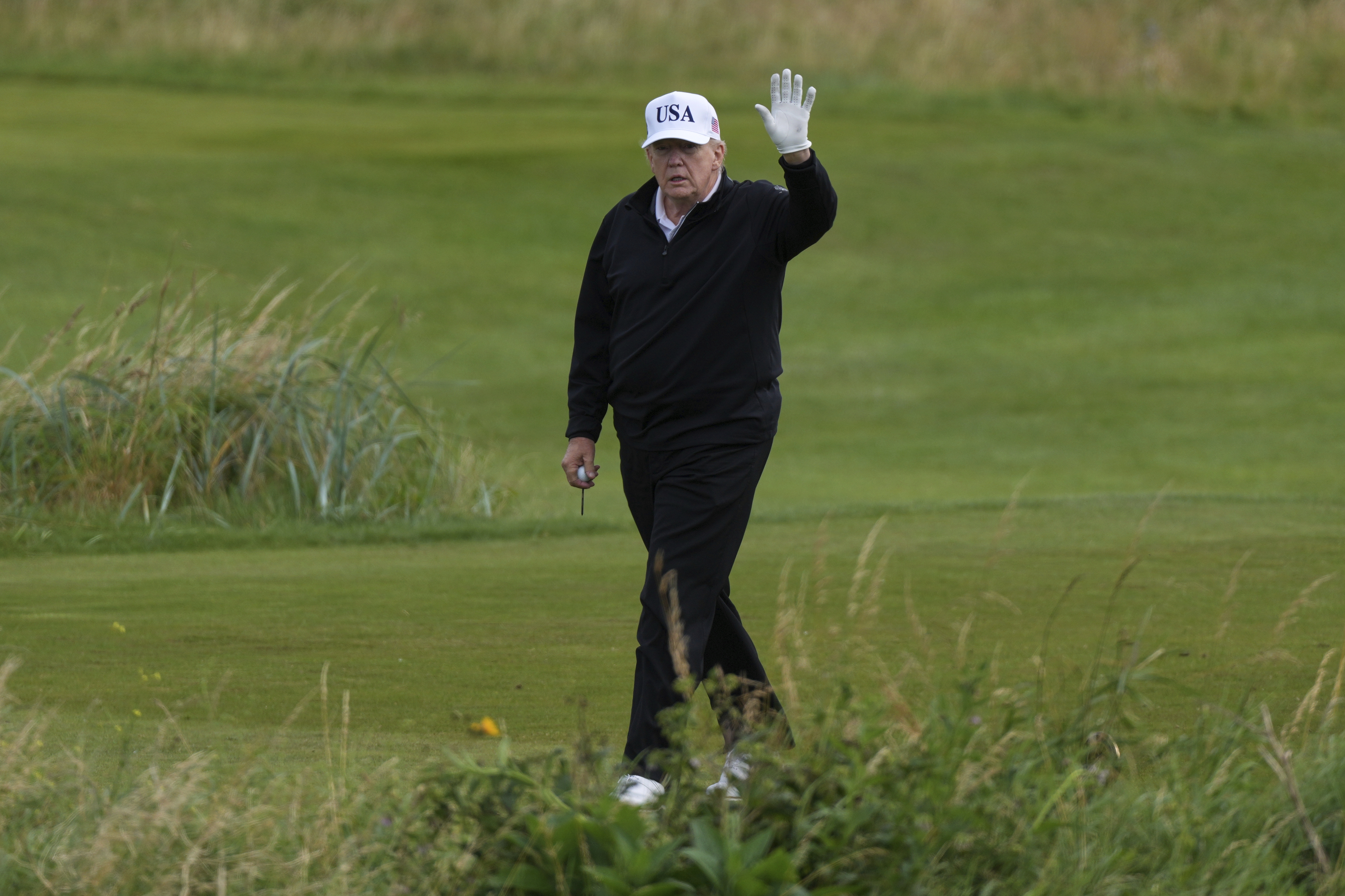 Trump plays golf in Scotland amid protesters – NBC10 Philadelphia