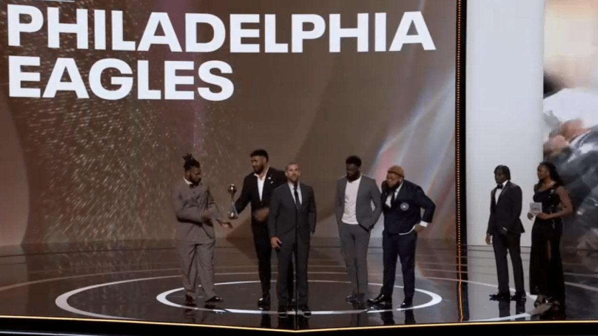Philadelphia Eagles win big at the 2025 ESPY Awards – NBC10 Philadelphia