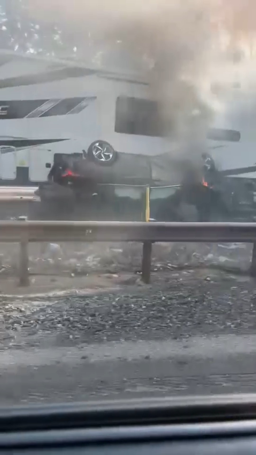 Delco woman recalls surviving a fiery crash on I-476 – NBC10 Philadelphia