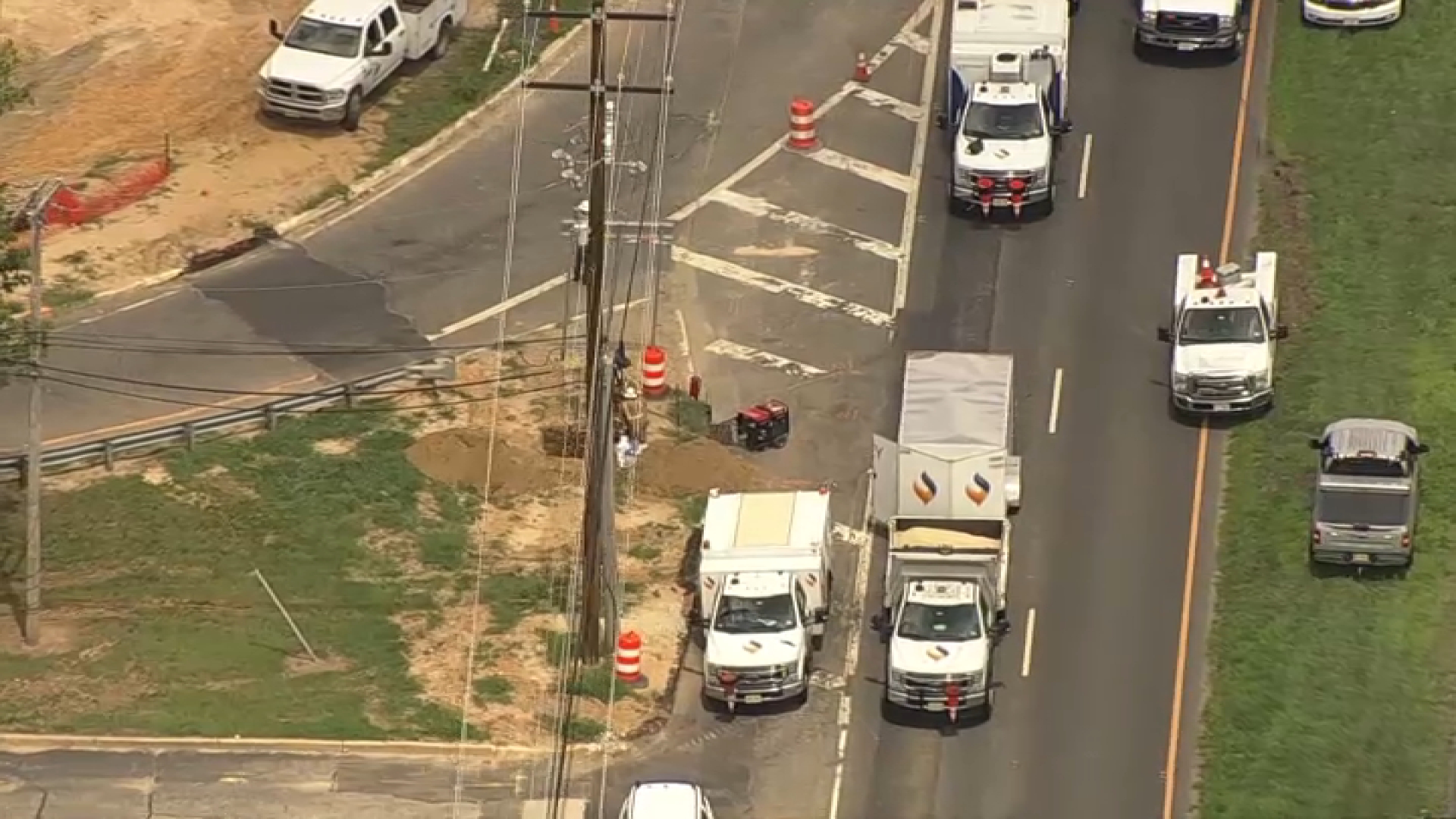 Gas line rupture closes Rt. 42 in Gloucester County, NJ – NBC10 ...