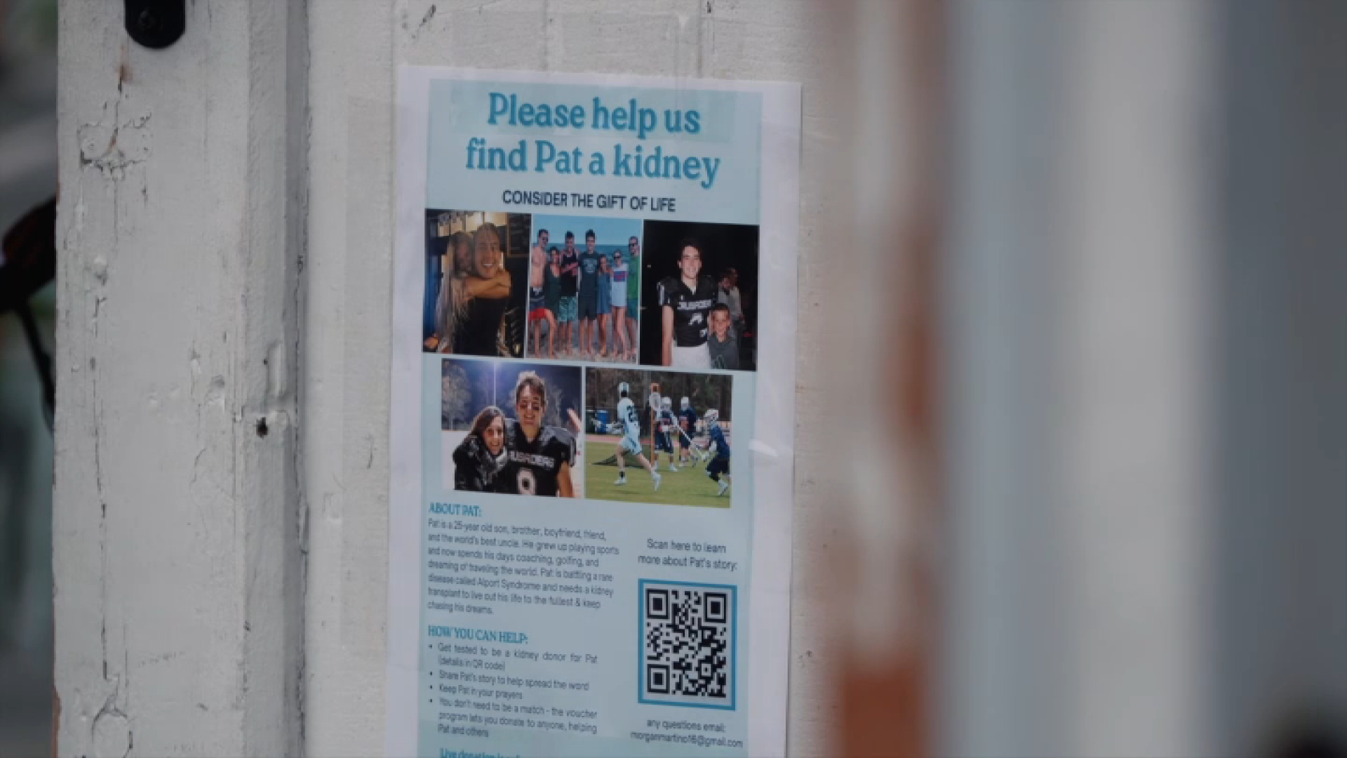 NJ man searches for kidney donor with blue flyers at Jersey Shore – NBC10 Philadelphia