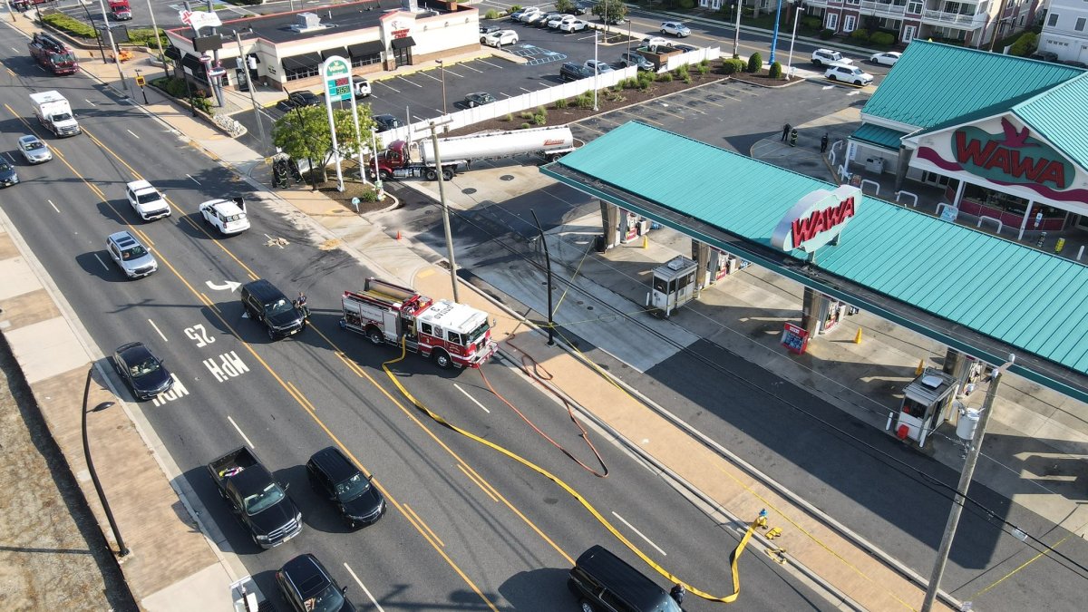 Estimated 800 gallons of fuel spill at Wildwood Wawa – NBC10 Philadelphia