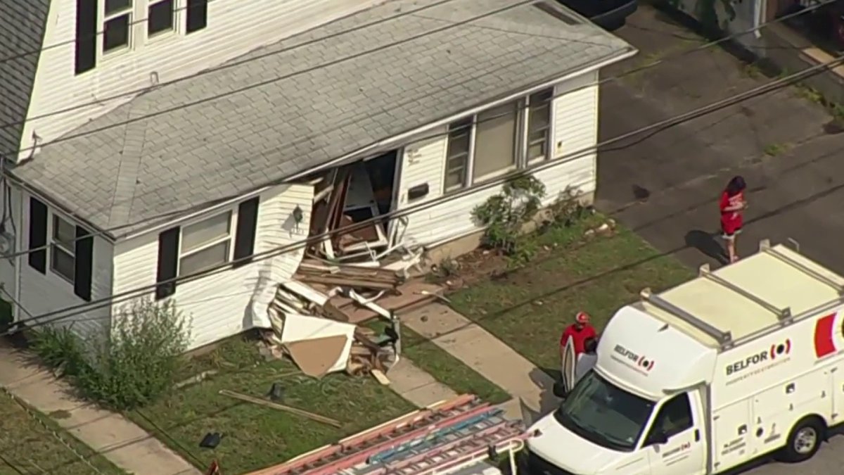 Pickup truck slams into house in Riverside, New Jersey – NBC10 Philadelphia