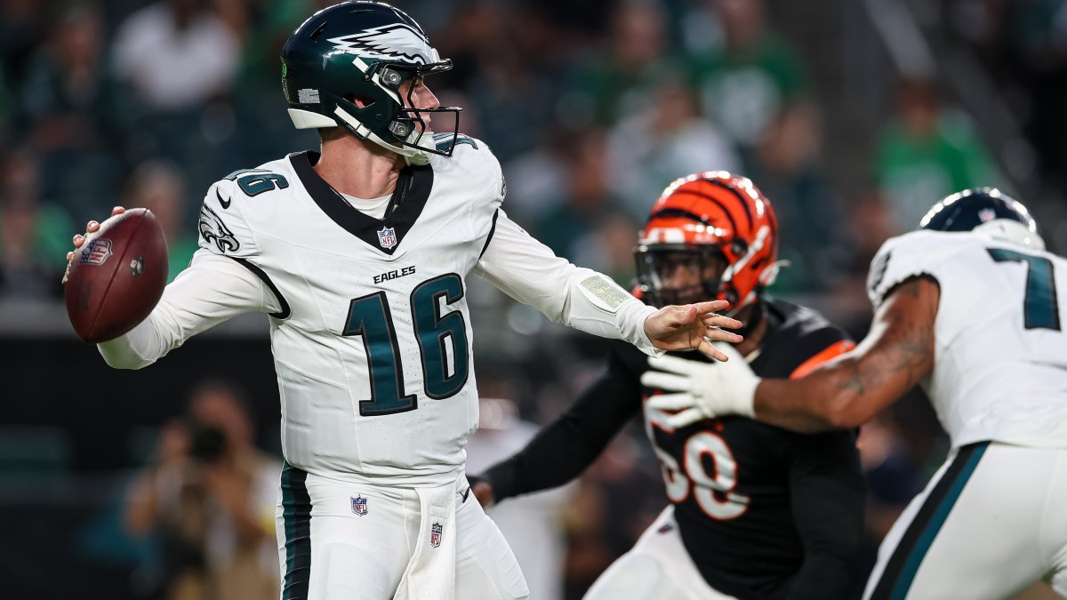 Tanner McKee shines, corners struggle in Eagles’ preseason opener – NBC10 Philadelphia
