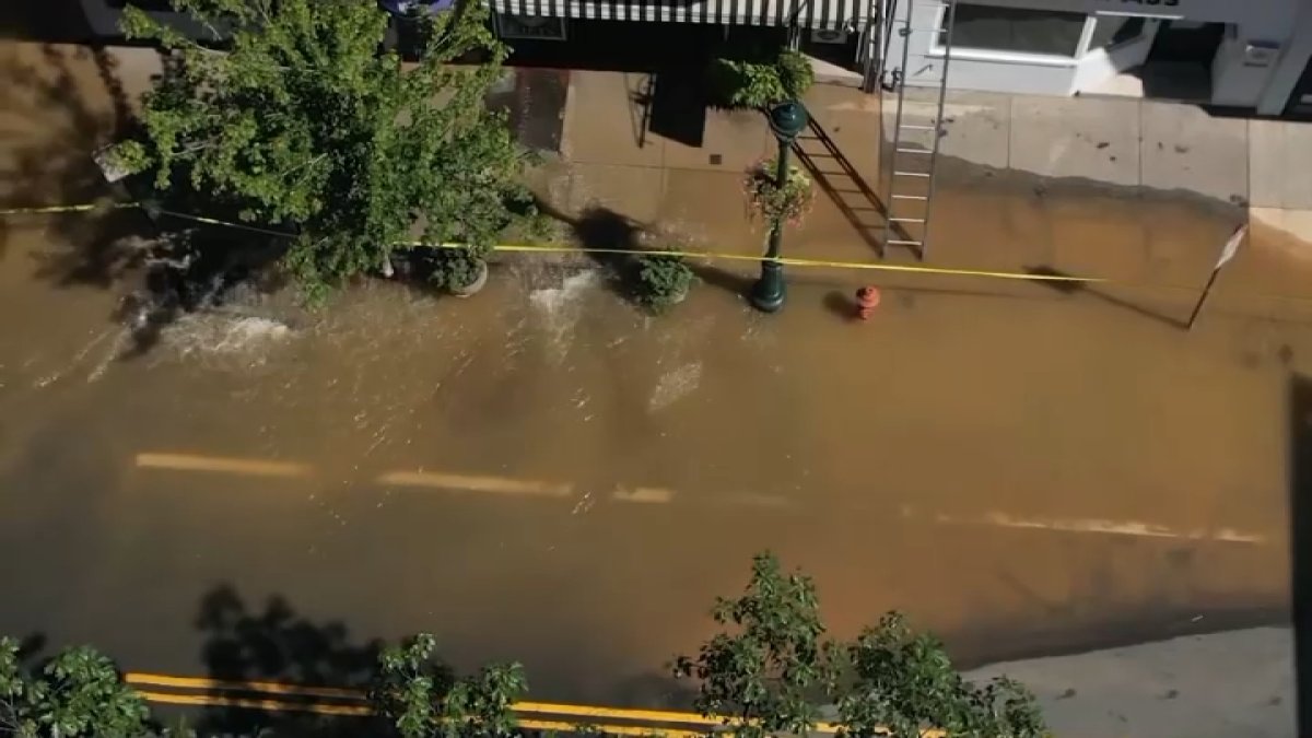 Water main break floods Main Street in Manayunk – NBC10 Philadelphia