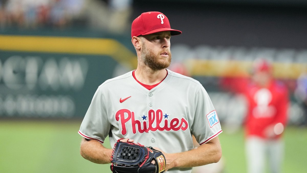 Phillies place Zack Wheeler on IL with blood clot, process jarring news – NBC10 Philadelphia