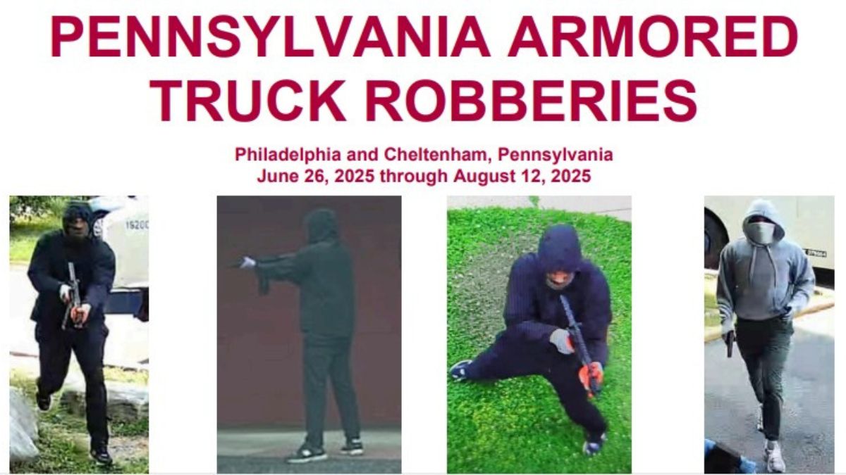 New photos: FBI searching for armored truck robbers – NBC10 Philadelphia