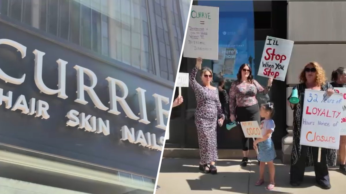 Currie Salon employees protest former boss outside Del. location ...