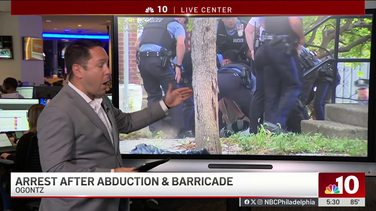 Man arrested after alleged abduction and barricade – NBC10 Philadelphia