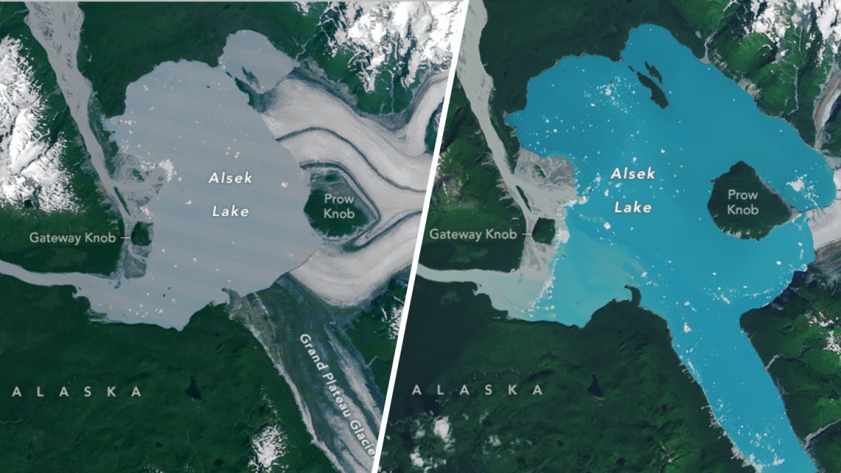 Melting glacier creates a new island in Alaska – NBC10 Philadelphia