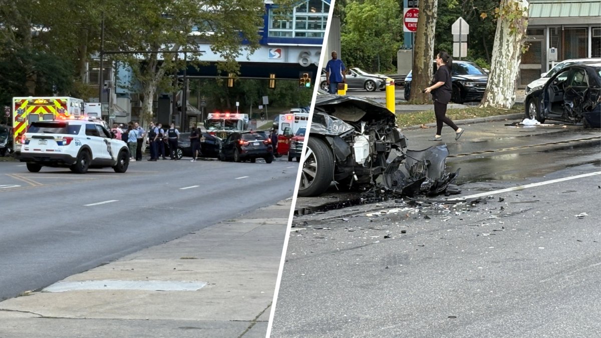 Multi-vehicle crash in West Philly leaves several people hurt – NBC10 ...