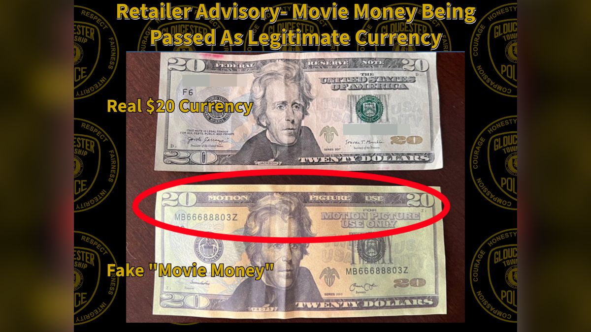 Warning: Fake movie money being used at NJ businesses – NBC10 Philadelphia