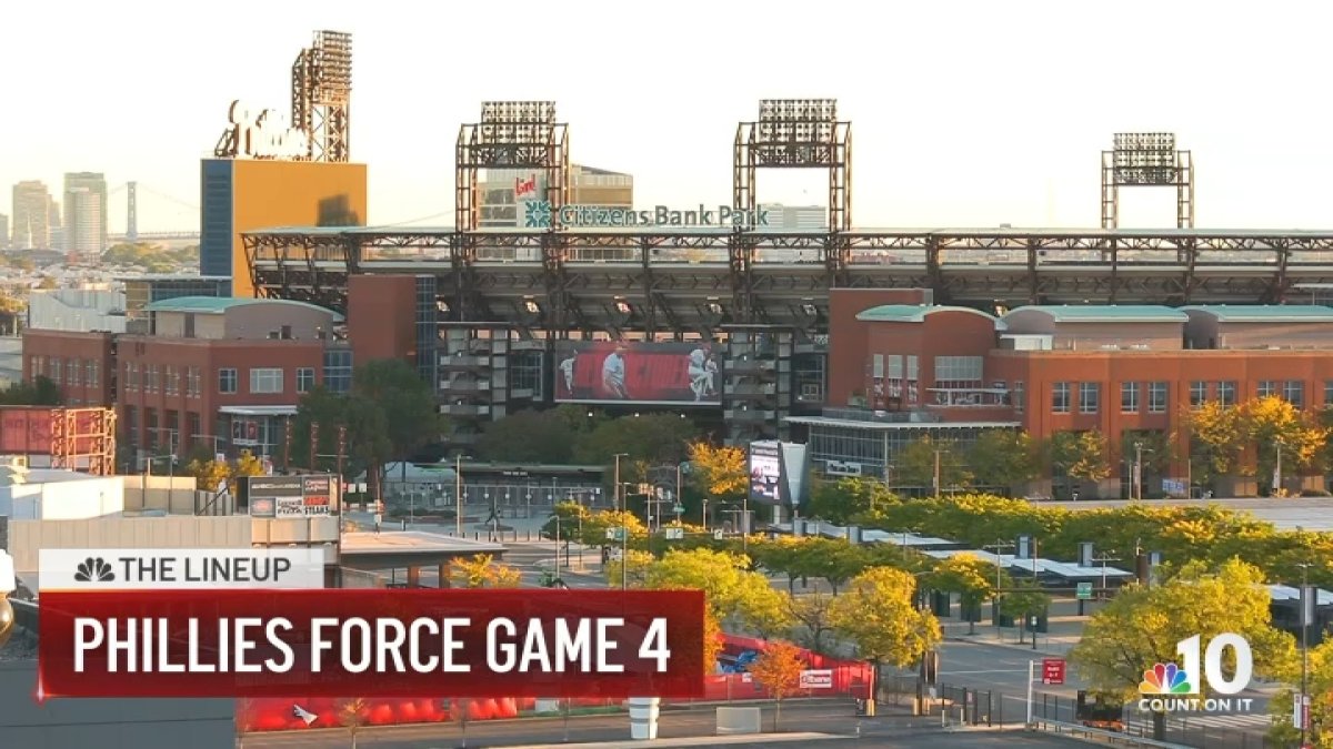 Phillies force Game 4: The Lineup – NBC10 Philadelphia