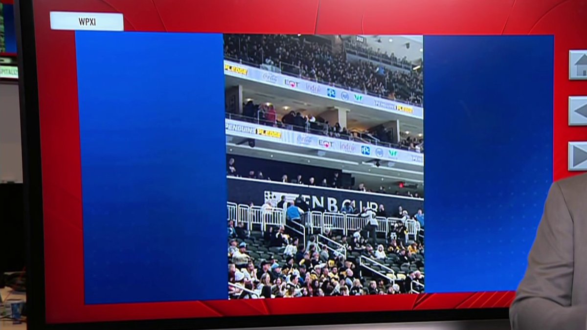 Fan falls during Pittsburgh Penguins game on Monday – NBC10 Philadelphia
