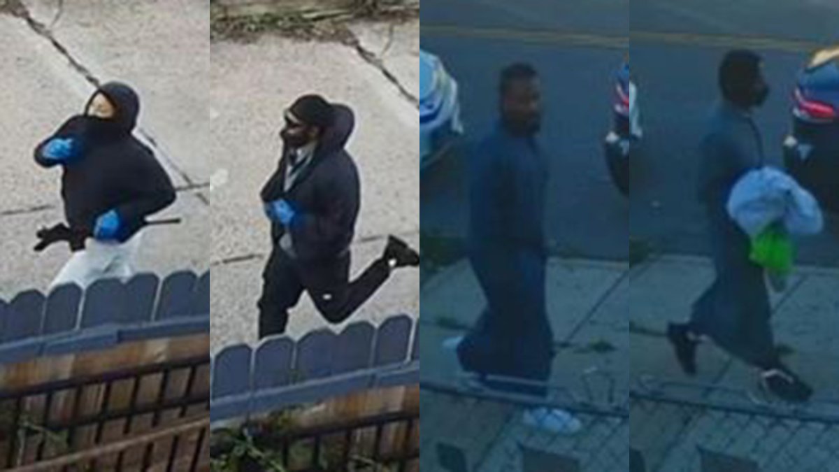 Photos show suspects in attempted armored truck robbery in Philly ...