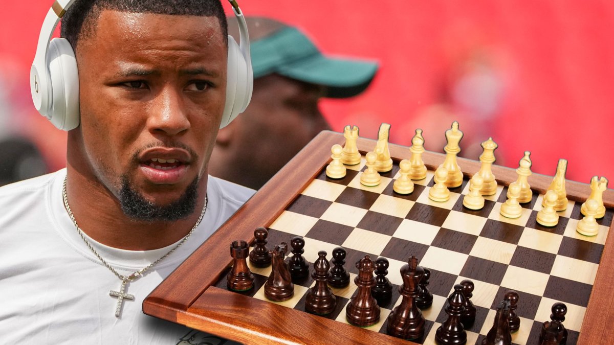 Eagles Q&A: Saquon Barkley on his love for thinking games – NBC10 Philadelphia