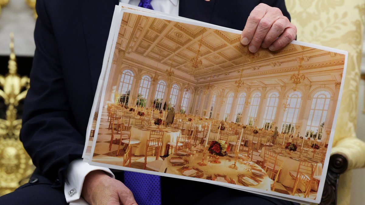 Trump hires new architect for White House ballroom – NBC10 Philadelphia