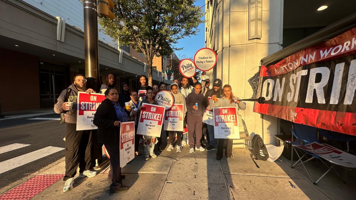 Workers at Center City Philadelphia hotels go on strike – NBC10 ...