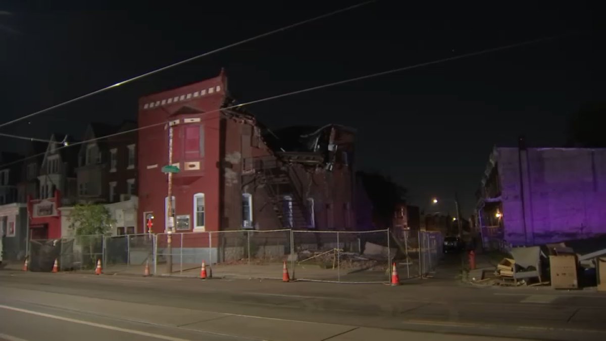 Roof of Philadelphia church collapses, nearby residents displaced ...