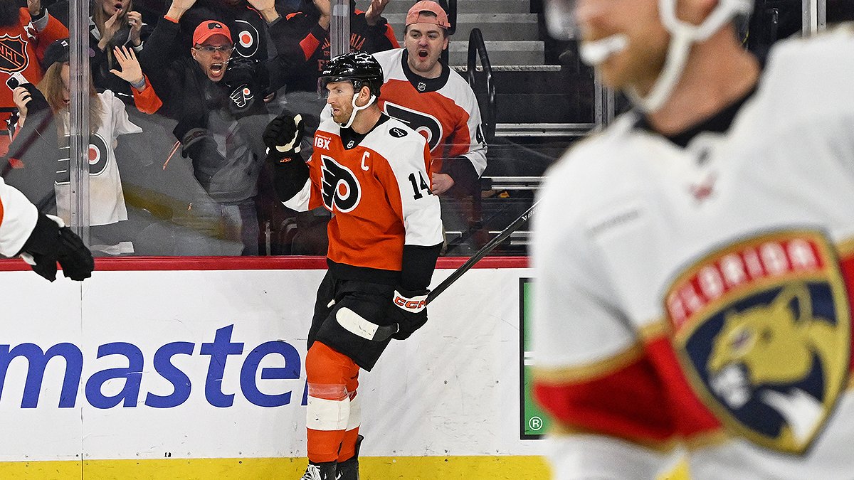 Sean Couturier leads Flyers’ charge in home-opening win over Panthers ...