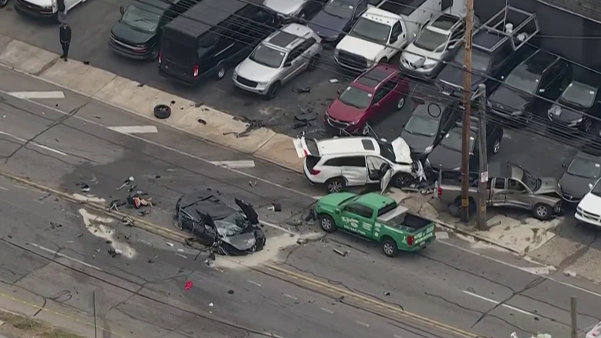 Surveillance video shows Corvette speeding before it crashes on Chester ...