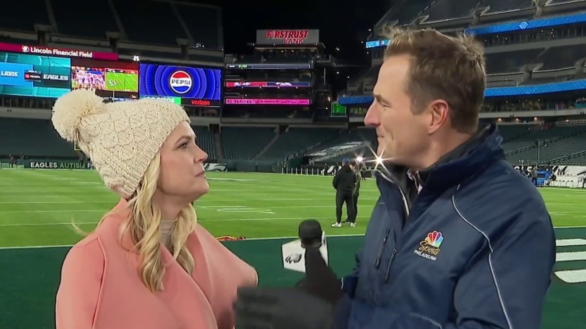 Melissa Stark previews Eagles vs. Lions on Sunday Night Football with ...