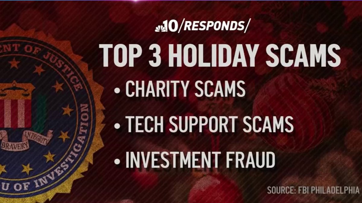 FBI Philadelphia warns of these common holiday scams – NBC10 Philadelphia