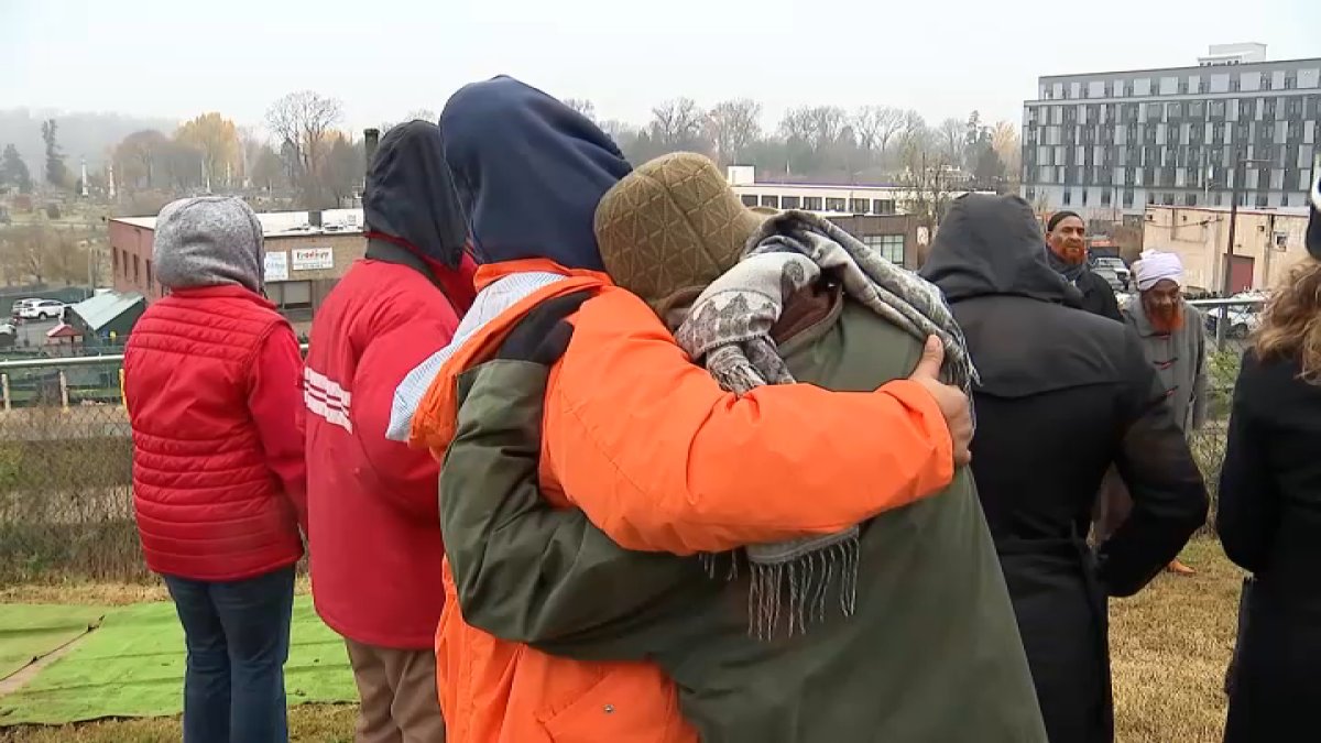 Burial ceremony held to honor unclaimed remains of homeless people ...
