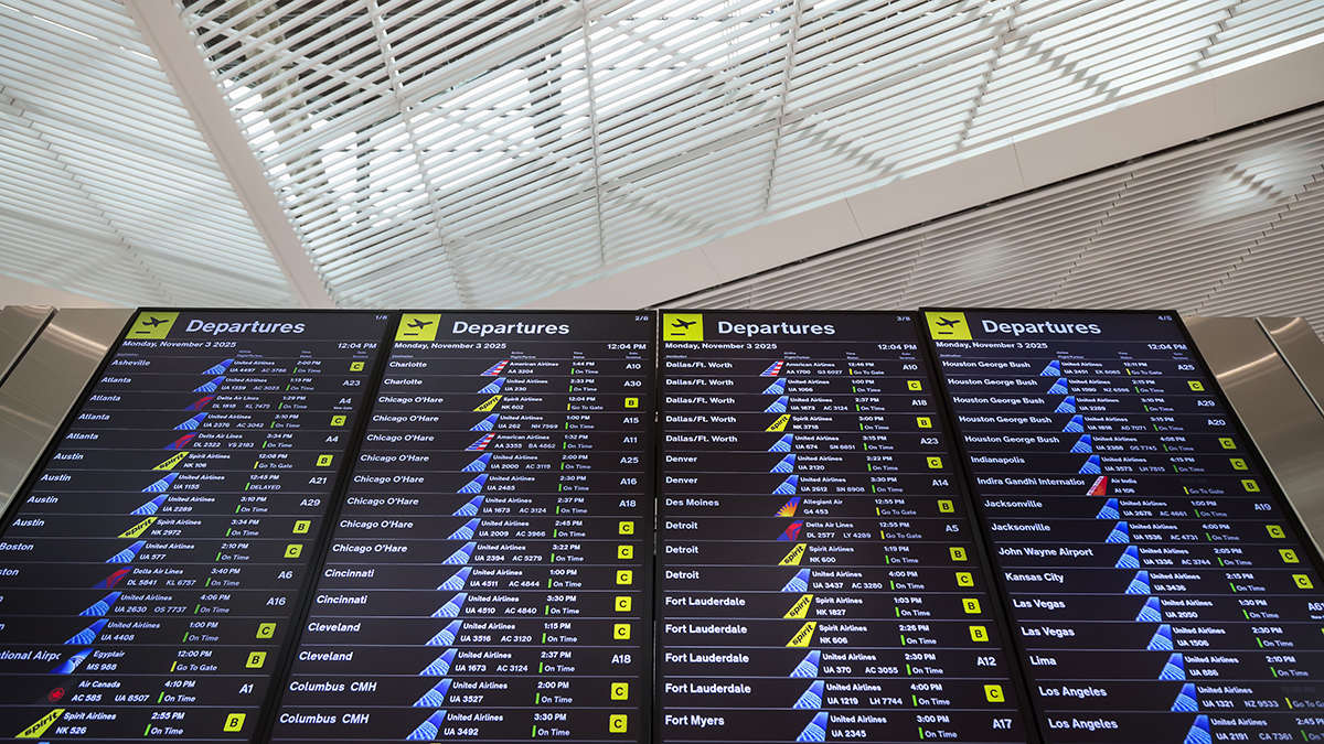 Flight delays pile up as government shutdown enters second month ...