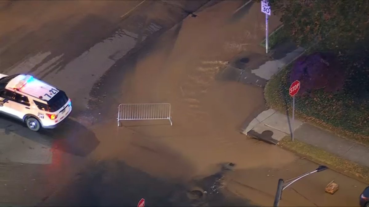 Water main break floods street in Northeast Philly – NBC10 Philadelphia