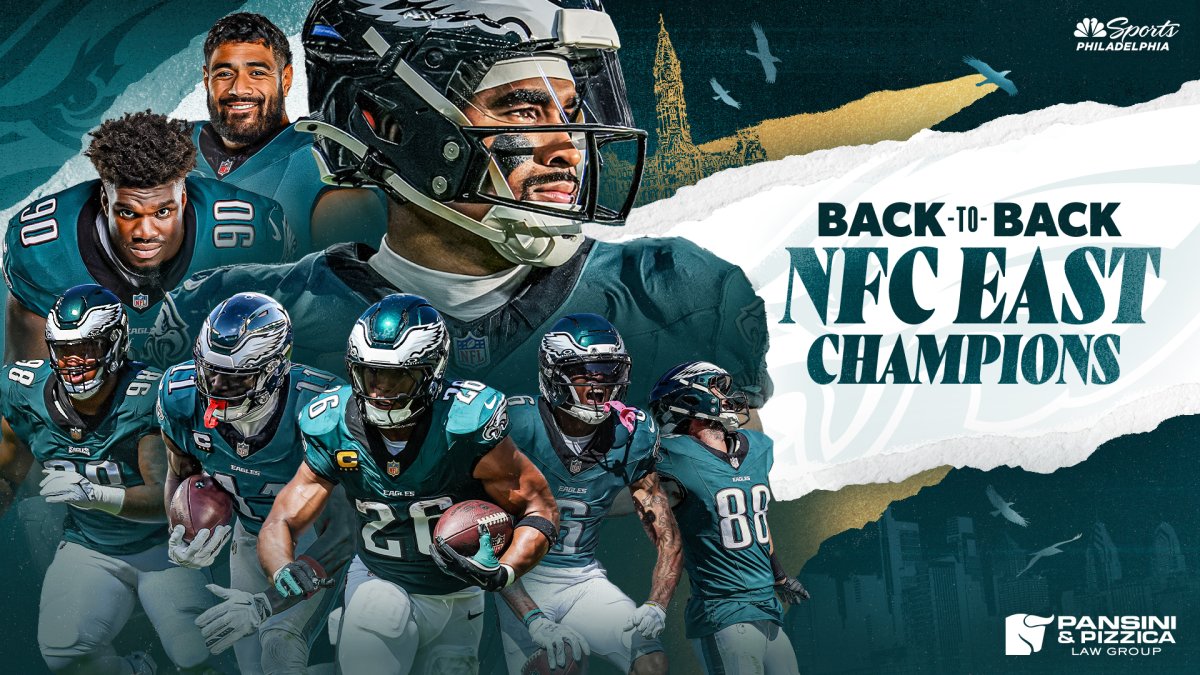 Eagles become 1st back-to-back NFC East winners in 2 decades – NBC10 Philadelphia
