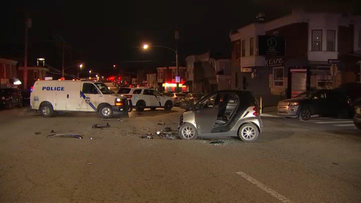 4 injured, including 2 police officers, in Philadelphia crash – NBC10 ...