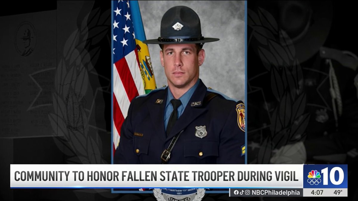 Community to honor fallen Delaware State Trooper during vigil – NBC10 ...