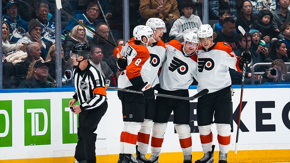 Flyers pick up 20th win in Rick Tocchet’s return to Vancouver – NBC10 ...
