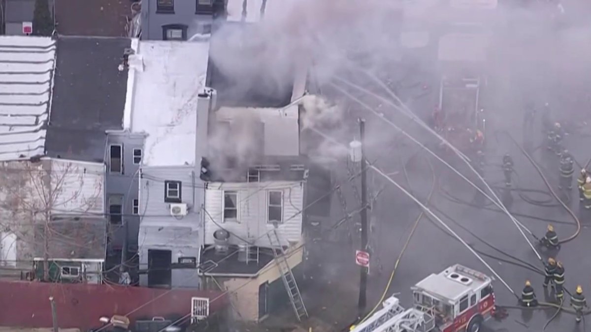 Fire tears through Kensington rowhome – NBC10 Philadelphia
